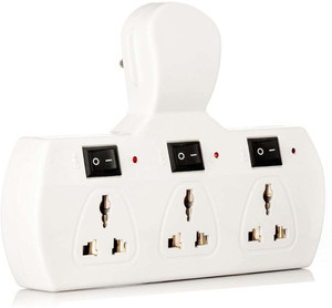 Mothers Mart Plug Extension with 3 Socket & Dual USB Port for Home ...