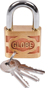 MoveOn BL-75MM GODRE-Globe Brass 3KEY TAL Shutter Door LOCK Padlock ...