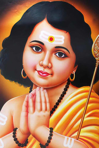 God Murugan Religious Waterproof Vinyl Sticker Poster || (20 inch X 30 ...