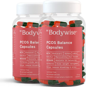 Be Bodywise PCOS Balance Capsules | Ayurvedic PCOD Medicine | Shatavari ...