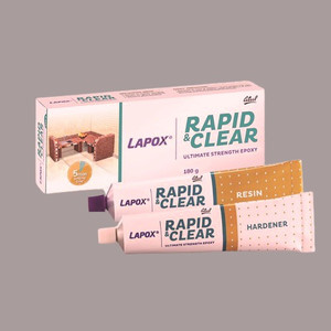 Lapox Rapid Setting Clear Epoxy Adhesive Ideal For Marble to Marble ...