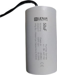 Lexur Capacitor 50 MFD Multipurpose AC Capacitor Motor Control ...