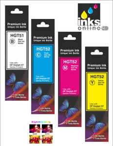INKS ONLINE GT51>52 Compatible Ink for use in HGT Ink Tank 310,315,319 ...