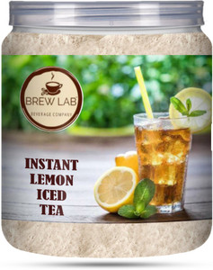 Brew Lab Instant Lemon Iced Tea-250Gm | Iced Tea | Ice Tea Premix ...