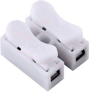 Wizzo (Pack of 25 Pieces) 2 Pin Cable Connector Push Type Quick Splice ...