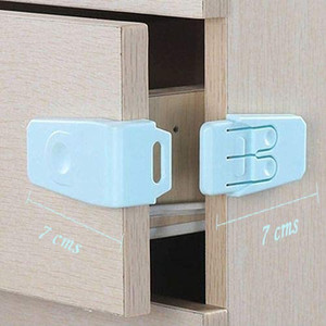 Zuvim Child Proof L Shape Lock for Drawers with Self-adhesive Tape Baby ...
