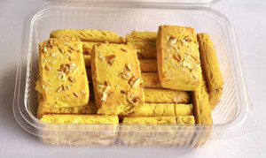 HARNAAM'S ALMOND STICK COOKIES - 250 gms - TASTY TEA TIME BISCUITS ...