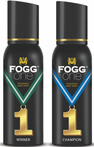 FOGG ONE BODYSPRAY CHAMPION +WINNER 2400ML Body Spray - For Men - Price ...