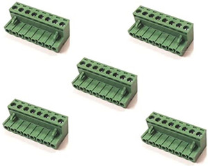 ERHIndia (Pack of 5) 5085 Plug In Type Screw Terminal Connector - 8 Pin ...