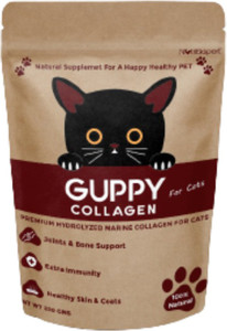 NutriEkspert Guppy Collagen For Cats- Protein For Joint & Bones, Coat ...