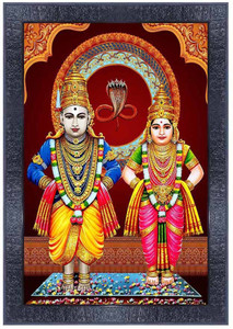 pnf Shri Vitthal RukminiReligious Wood Photo Frames with Acrylic Sheet ...