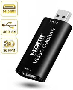 Technobyte Mini HDMI Audio Video Capture Device I Full HD1080P I HDMI ...