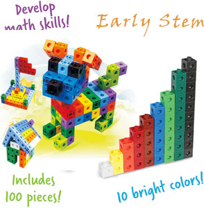 Gomzy 100 Pieces Building Blocks for Kids Smart Activity Fun and ...