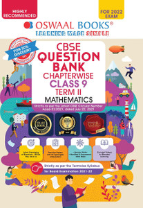 Oswaal Cbse Question Bank Chapterwise for Term 2, Class 9, Mathematics ...