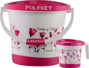 POLYSET 18 L Plastic Bucket Price in India - Buy POLYSET 18 L Plastic ...