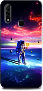 KEYCENT Back Cover for OPPO A31, CPH2015 ASTRONAUT, PLANET, SPACE ...