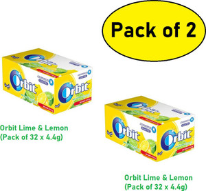 ORBIT Lemon & Lime Flavour Chewing Gum | Gift Box | Premium Chewing Gum ...