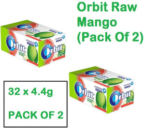 ORBIT Raw Mango Flavour Chewing Gum | Gift Box | Premium Chewing Gum ...