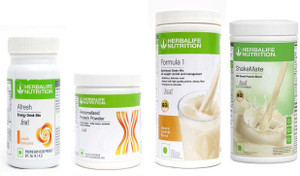 HERBALIFE FORMULA-1 NUTRITION BANANA CRAMAL FLAVOR SHAKE MIX-500 GRAM ...