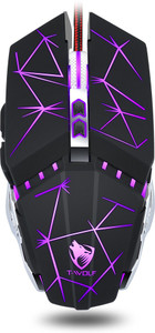 VIBOTON T-WOLF V7 Wired Gaming Mouse Macro Programming Mouse ,7 Buttons ...