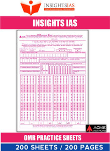 INSIGHTS IAS OMR Practice Sheets: Buy INSIGHTS IAS OMR Practice Sheets ...