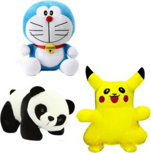 FTB HOUSE Doremon panda and cute soft Pikachu - 30 inch - Doremon panda ...