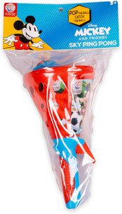 RATNA'S Disney Mickey & Friends Sky ping pong pop & catch toy for kids ...
