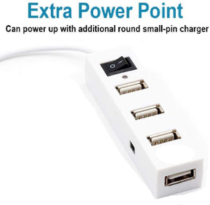 Rich Square USB 3.0 Extension HUB with 4 Point and ON/OFF Switch for ...