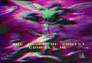 Smoky Design fashwave glitch art vaporwave angel evangelion jesus ...