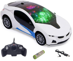CADDLE & TOES Famous Car Remote Control 3D Car with LED Lights ...