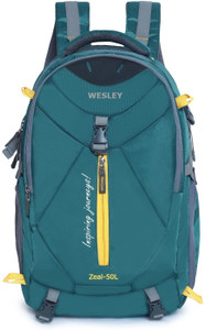 WESLEY Zeal Hiking 50 L Laptop Backpack A Blue - Price in India ...