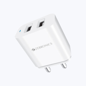 ZEBRONICS 3.1 A Wall Charger for Mobile with Detachable Cable ...