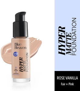 BLUE HEAVEN Hyper Matte Foundation Buildable coverage for every shade ...