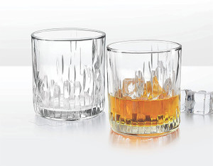 TREO (Pack of 6) Steps 330 ml Glasses Glass Set Water/Juice Glass Price ...