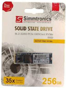 Simmtronics 2280 256 GB Laptop, Desktop Blue M.2 Internal Solid State ...