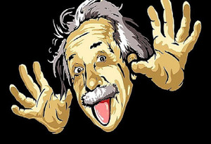 Smoky Design silly albert einstein tounge wallpaper Paper Poster Price ...