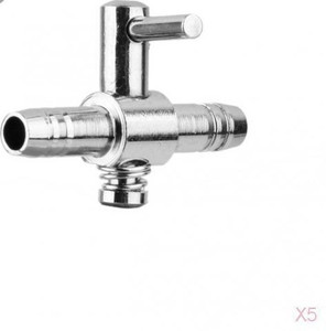 SN AQUATIC Single Way Stainless Steel Metal Splitter For Aquarium Fish ...