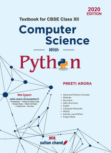 Preeti Arora Computer Science With Python 12th Cbse ( Old Edition ...
