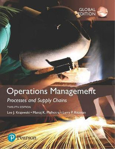 Operations Management: Processes and Supply Chains plus Pearson MyLab ...