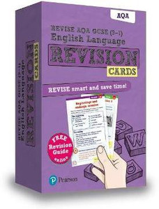 Pearson REVISE AQA GCSE English Revision Cards (with free online ...
