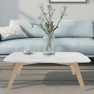 Allie Wood Engineered Wood Coffee Table Price in India - Buy Allie Wood ...