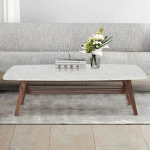 Allie Wood Engineered Wood Coffee Table Price in India - Buy Allie Wood ...