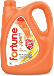 FORTUNE Xpert Pro Immunity Edible Oil (5 ltr.) Blended Oil Can Price in ...