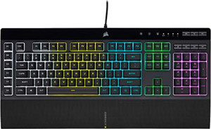 Corsair K55 PRO RGB Wired USB Standard Gaming Keyboard Compatible with ...