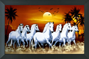 FRIZZY ARTS seven horse | seven horse photo frame | seven horse ...