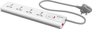 Polycab 6A 3 PIN 4 + 1 POWER STRIP 4 Socket Extension Boards Price in ...