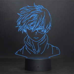 StarLaser My Hero Academia shoto todoroki785 Anime 3D Illusion LED lamp ...