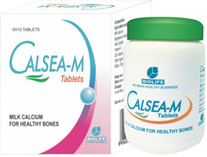 BIOLIFE CALSEA-M (Calcuim Tablets) pack of 3 Price in India - Buy ...