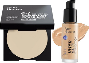 BLUE HEAVEN Hyper Matte Foundation Buildable coverage for every shade ...