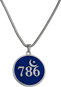 M Men Style Religious Allah Prayer Muslim Islamic Lucky No.786 Jewelry ...